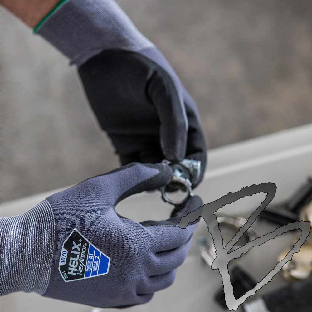 HexArmor Helix 1070 Glove, 360° Cut Protection | Safety Work Gloves HexArmor Helix 1070 Glove, 360° Cut Protection | Safety Work Gloves